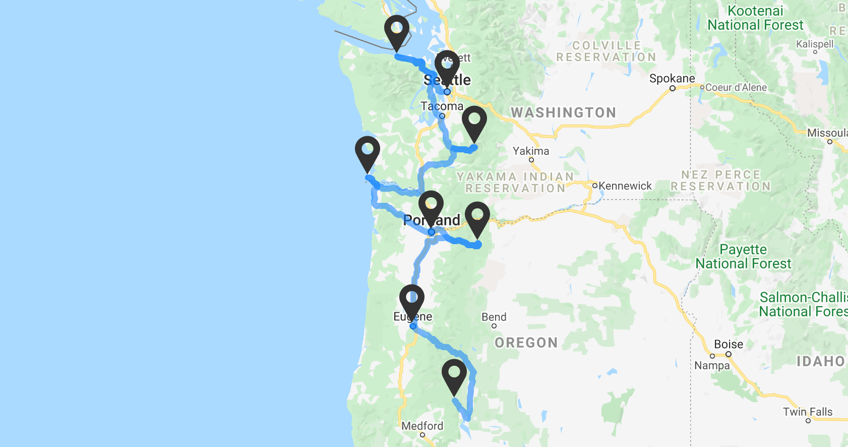 Pnw road trip itinerary 60 photos - Morilly.com